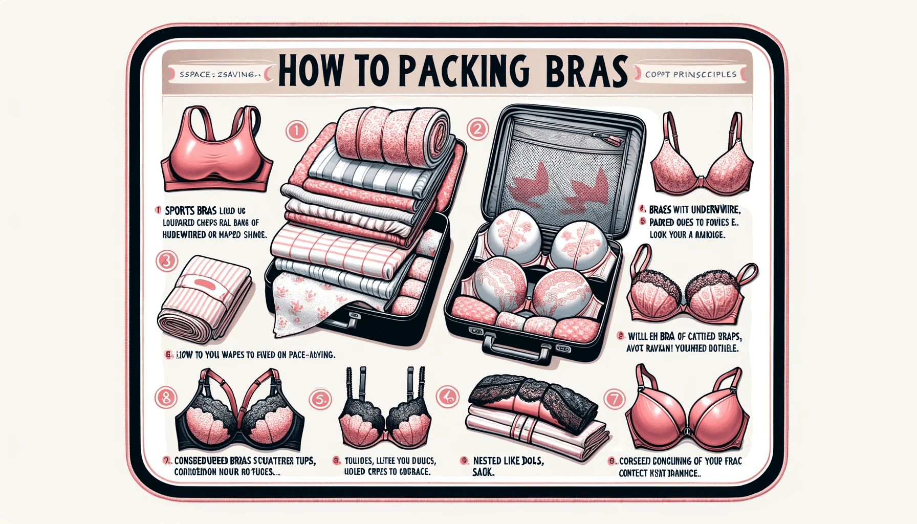 How To Pack Bra For Travel - 5 Unique Packing Methods 2025
